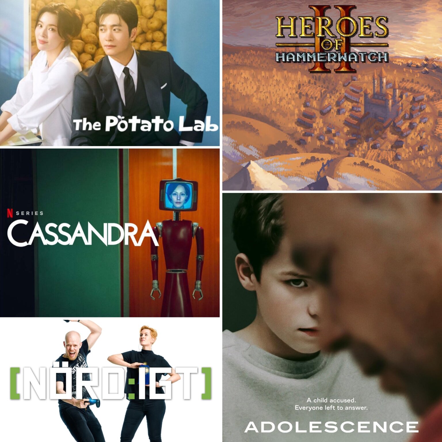 EP481 – Den med Adolescence, Cassandra, Heroes of Hammerwatch 2 och The ...